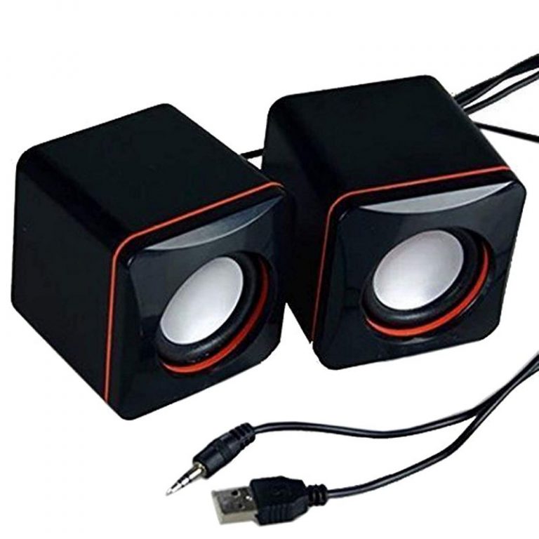 Mini haut-parleur stéréo Portable USB 3.5mm prise Audio ordinateur ...