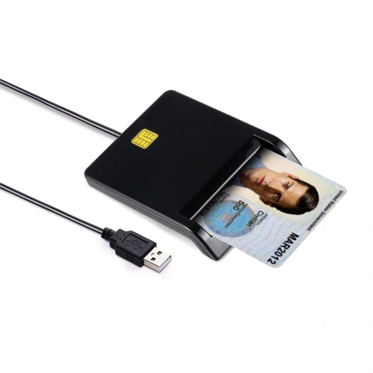 Lecteur de carte Portable USB 2.0 lecteur de carte à puce DNIE ATM CAC ...